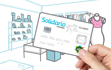 Tarjetas alia - Tarjetas | Banco Solidario